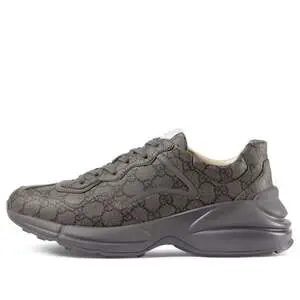 Gucci Rhyton Monogram Sneakers - Grey
