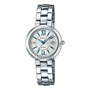 Casio Sheen Analog Watch With Sapphire Crystal - Silver