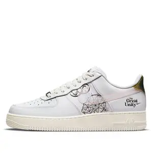 Nike Force 1 Low "the Great Unity" Sneakers - White/black