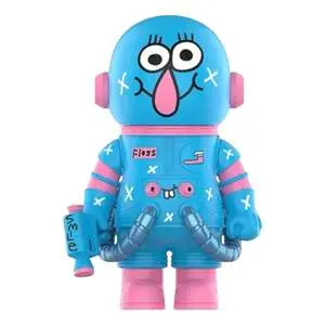 POP MART Mega Space Molly 400% Jon Burgerman Space Cadets 'floss' Figure - Multi-color