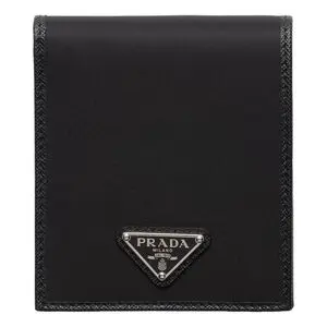 Prada Ss26 Re-nylon Wallet - Black
