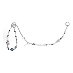 POP MART Skullpanda The Feast Begins Series Pendant 'the Silver Fork - Multi-color