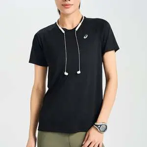 Asics Inner Muscle Short Sleeve Top - Performance Black