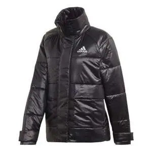 Adidas Padded Stand Collar Jacket - Black
