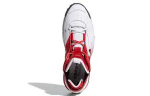 Adidas Streetball High Top Sneakers - Red/white