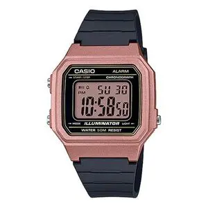 Casio Digital Watch With Illuminator - Black