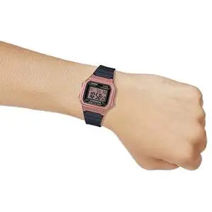 Casio Digital Watch With Illuminator - Black
