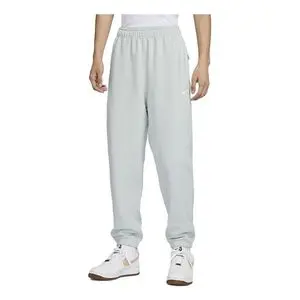 Nike Solo Swoosh Sweatpants - Grey
