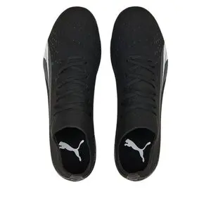 PUMA Ultra Match Ag Fg Athletic Sneakers - Black/silver