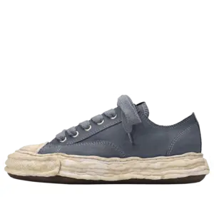Mihara Yasuhiro Peterson 23 Og Sole Over Dyed Canvas Low Top Sneakers - Black