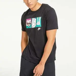 Nike Cartoon Printing Round Neck Pullover Short Sleeve
