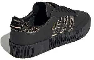 Adidas Sambarose "cheetah Print" Sneakers - Black