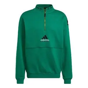 Adidas Equipment Series Half Zipper Pullover - Green