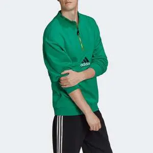 Adidas Equipment Series Half Zipper Pullover - Green