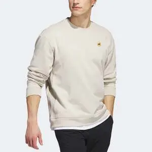 Adidas Adicross X Burning Cart Layer Crew Golf Sweatshirt 'beige