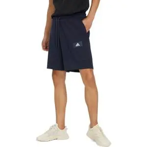 Adidas Logo Print Straight Shorts