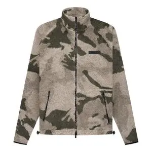 Fear Of God Ss22 Polar Fleece Full Zip Jacket Camo
