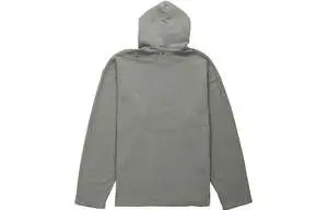 Balenciaga Blurred Logo Distressed Hoodie