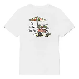 VANS Funny Printing Sports Round Neck Short Sleeve