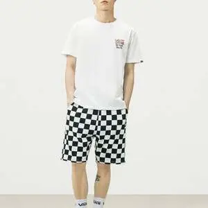 VANS Funny Printing Sports Round Neck Short Sleeve