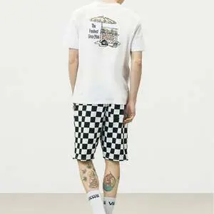VANS Funny Printing Sports Round Neck Short Sleeve