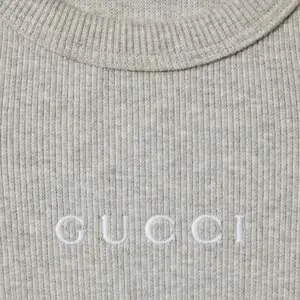 Gucci Ribbed Tank Top With Web Detail