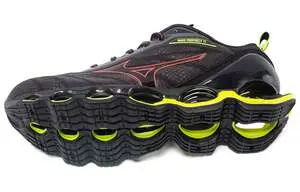 Mizuno Wave Prophecy 11 Athletic Sneakers - Dark Grey/red