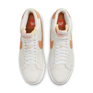 Nike Zoom Blazer Mid Sb Sneakers - White/orange