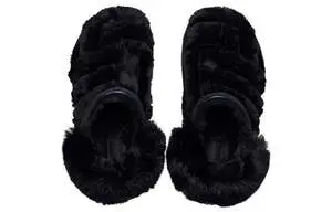 CROCS Stomp Quilted Clogs - Black