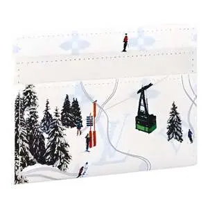 LOUIS VUITTON Ski Double Card Case