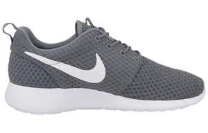 Nike Roshe Run Breeze Sneakers - Cool Grey/white
