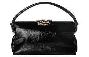 Gucci Gg Soft Top Handle Bag - Black