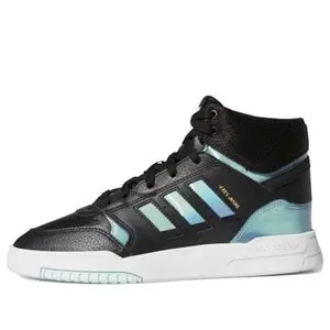 Adidas Originals Drop Step High Top Sneakers - Black/blue