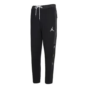 JORDAN Casual Sports Ankle Banded Pants - Black