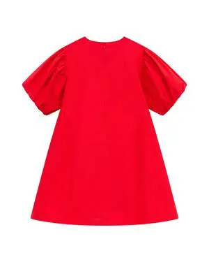 Kenzo Embroidered Poplin Dress