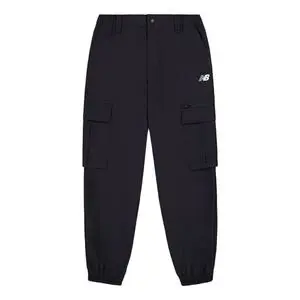 NEW BALANCE Nb Small Logo Woven Track Pants Asia Sizing - Black