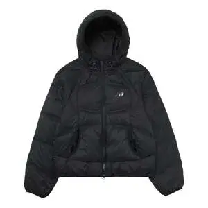 NEW BALANCE Hooded Down Jacket - Black