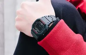 Casio G-shock Digital Watch - Black/red