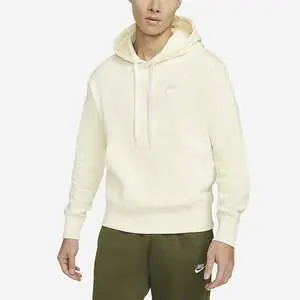 Nike Embroidered Logo Hooded Casual Sports Sweatshirt - Default Color