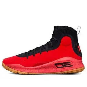 Under Armour Curry 4 High Top Lace-up Athletic Sneakers