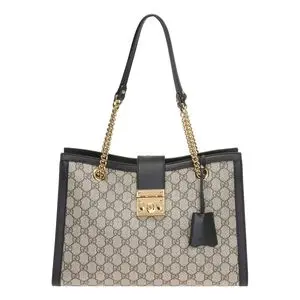 Gucci Gg Padlock Series Single-shoulder Bag - Cream