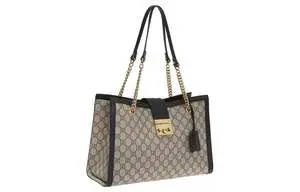 Gucci Gg Padlock Series Single-shoulder Bag - Cream