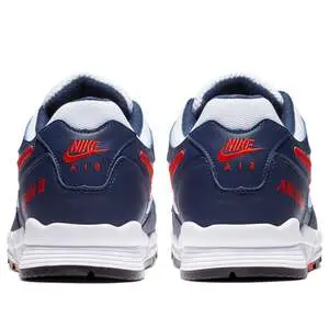 Nike Span Ii "blue Void" Sneakers - White/blue/red