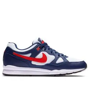 Nike Span Ii "blue Void" Sneakers - White/blue/red