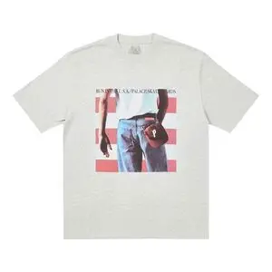 PALACE Born To Bun' Printed Short Sleeve T-shirt - Gray