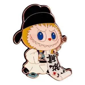 POP MART The Monsters Labubu Badge - Multi-color