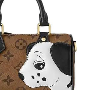 LOUIS VUITTON Nano Speedy Monogram Reverse Canvas Bag