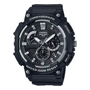 Casio Analog Chronograph Watch - Black