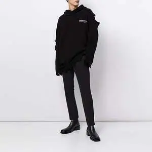 Balenciaga Political Campaign Destroyed Hoodie