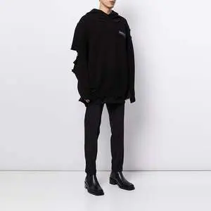 Balenciaga Political Campaign Destroyed Hoodie